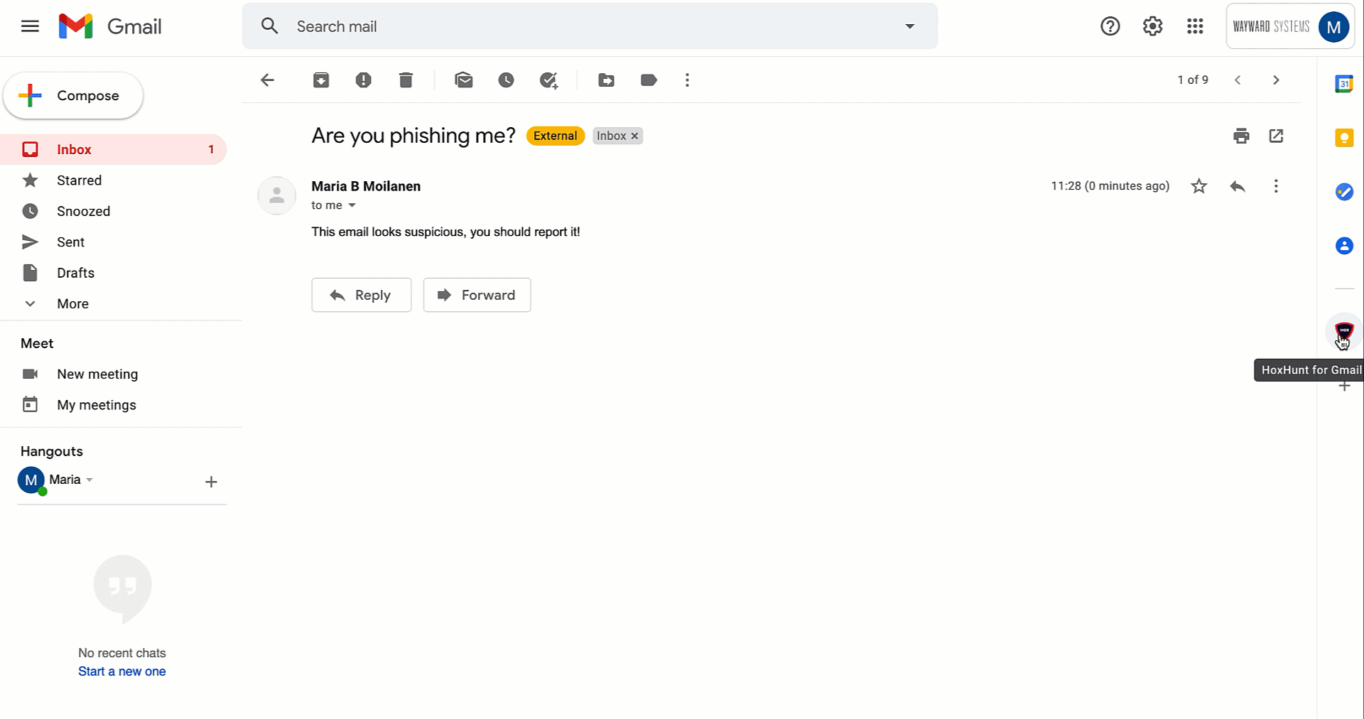 Reporting Suspicious Emails (Phishing or Spam) – Hoxhunt